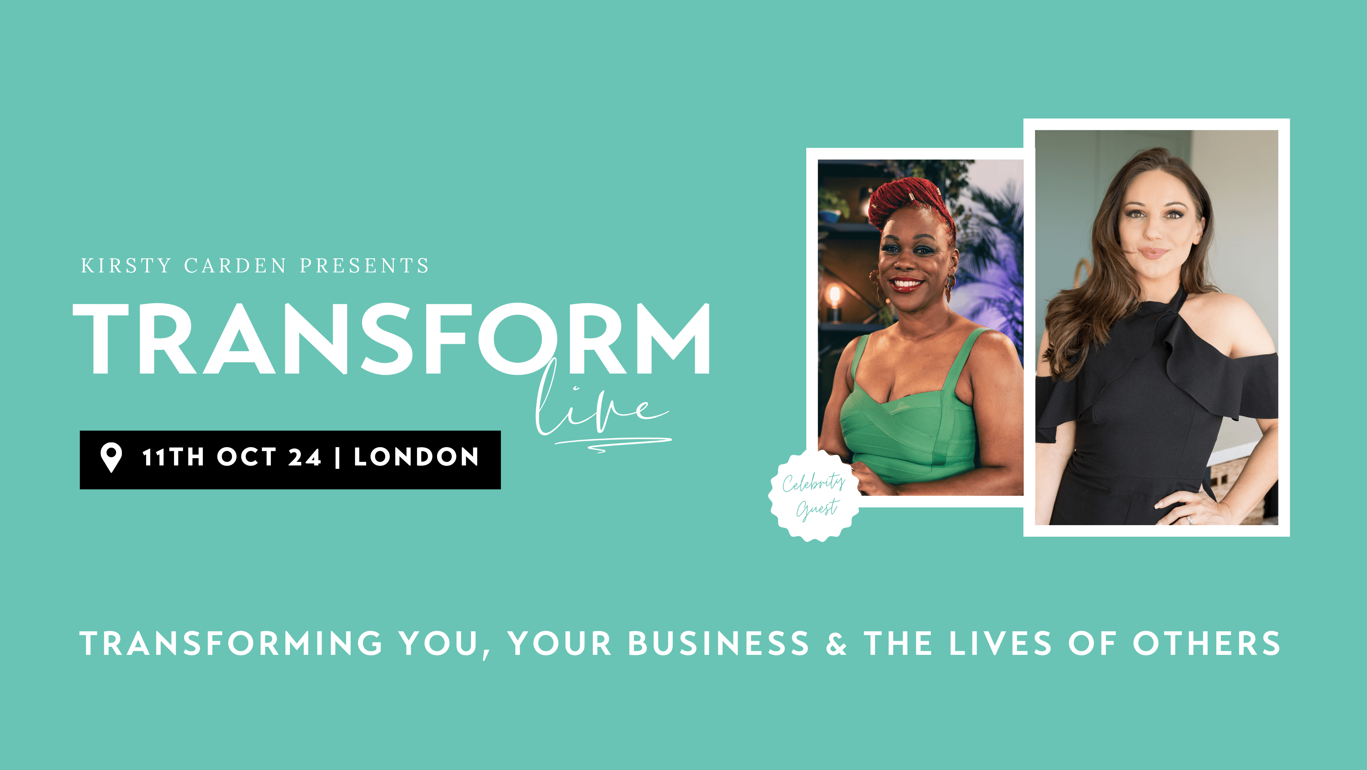 TRANSFORM LIVE, 11th October